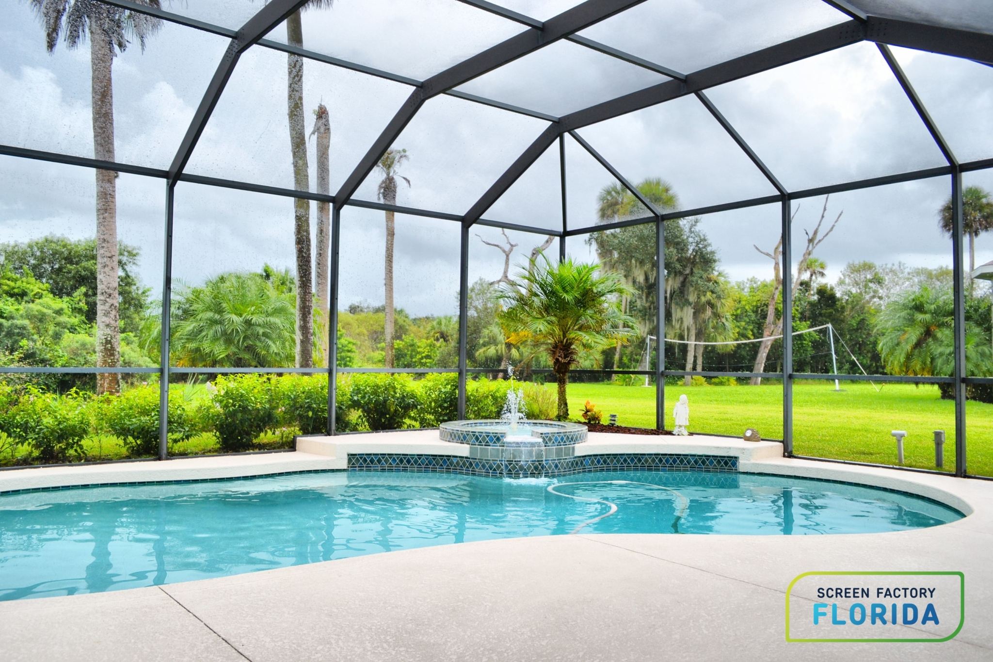 Pool Cage Screening | Florida Screen Factory