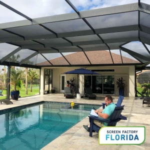 Repair Screen Pool Enclosures in Fort Myers by Screen Factory Florida